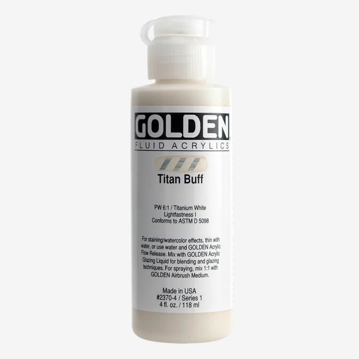 Golden : Płynne farby akrylowe : 119ml (4oz) : Titan Buff - Inny producent | Sklep EMPIK.COM