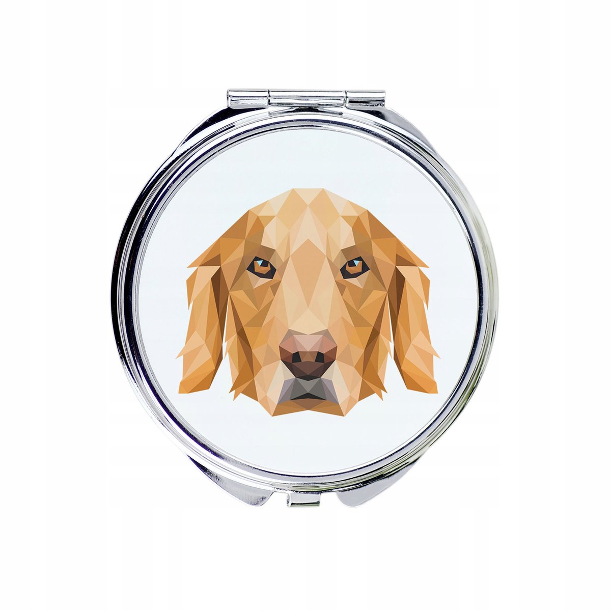 Golden Retriever -lusterko ze zdjęciem i napisem geometryczne marki Art ...