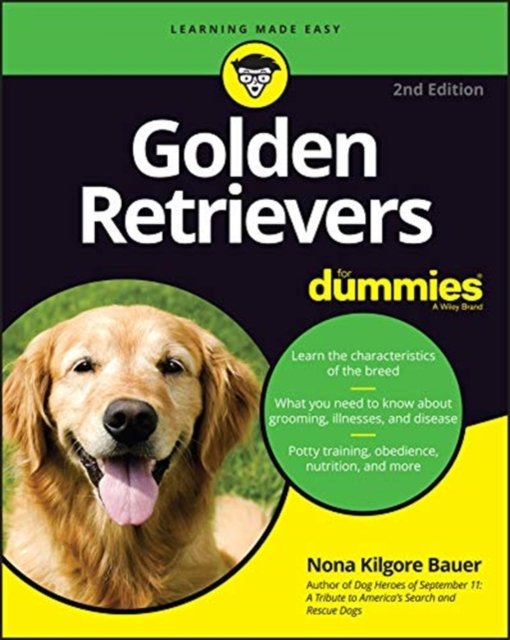 Golden Retrievers For Dummies - Nona K. Bauer | Książka w Empik