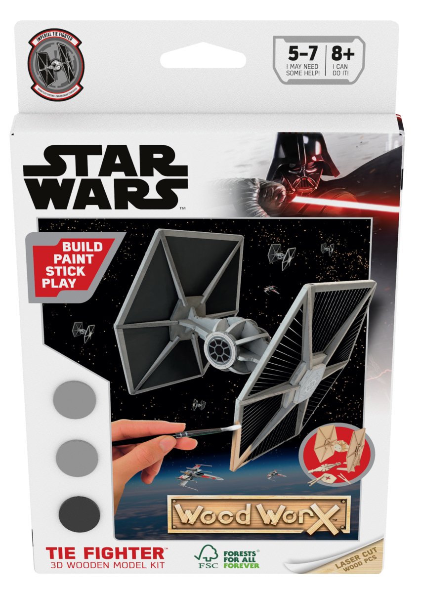 Goliath BV, Wood WorX Star Wars Tie Fighter - Goliath BV | Sklep EMPIK.COM