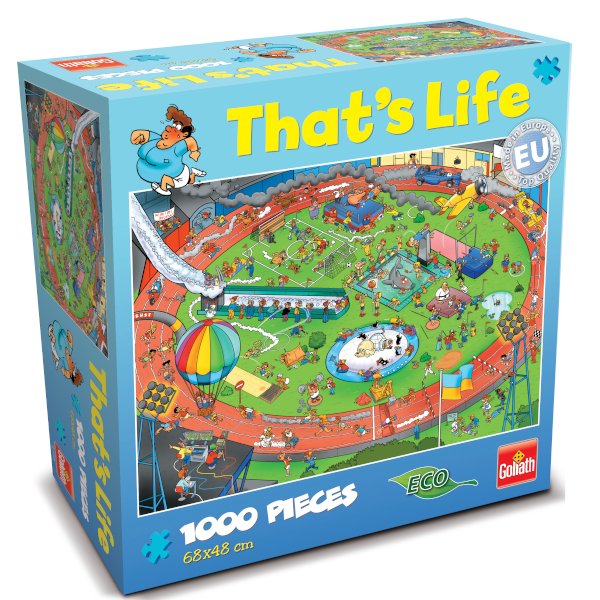 Goliath games, puzzle, That's Life Sport, 1000 el. - Goliath Games ...