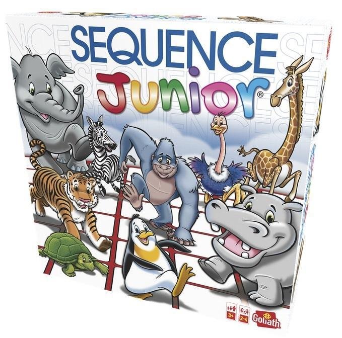 Goliath, Sequence Junior, gra logiczna - Goliath Games | Sklep EMPIK.COM