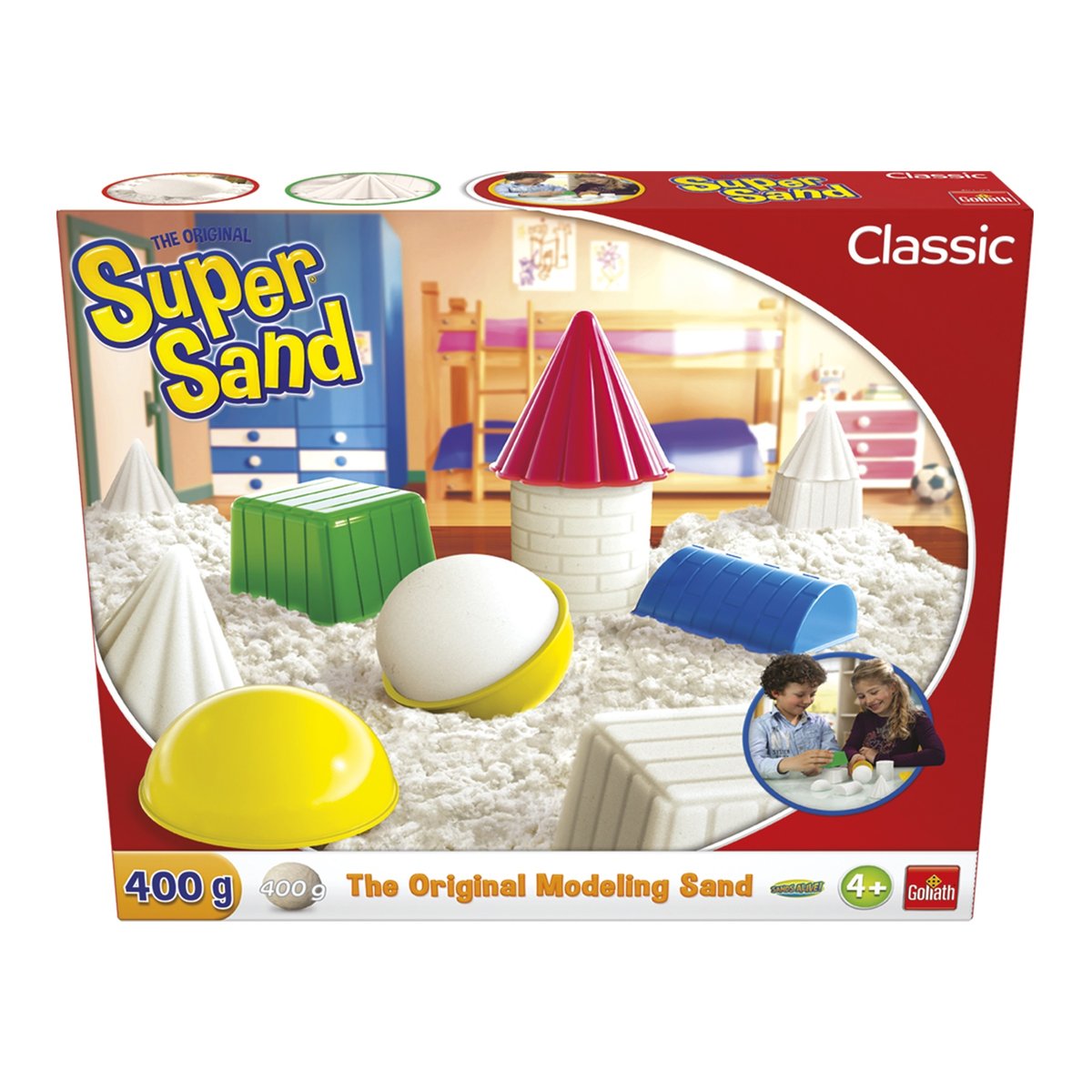 Goliath, zestaw z piaskiem kinetycznym Super Sand Classic 2 - Super ...