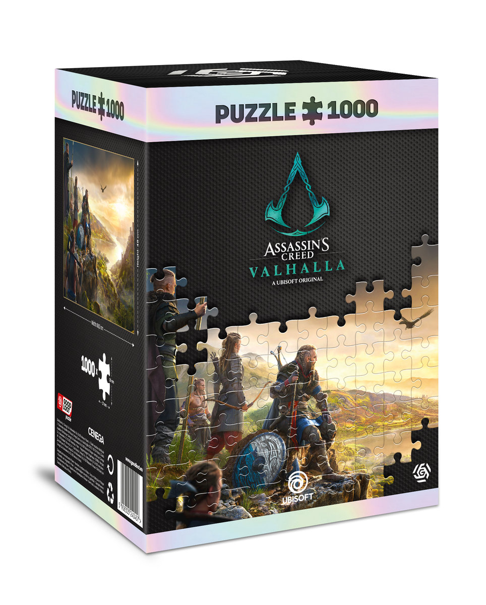 Good Loot, puzzle, Assassins Creed Valhalla: Vista of England, 1000 el ...