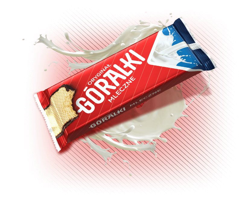 GÓRALKI mleczne, wafelek, 50 g - Góralki | Sklep EMPIK.COM