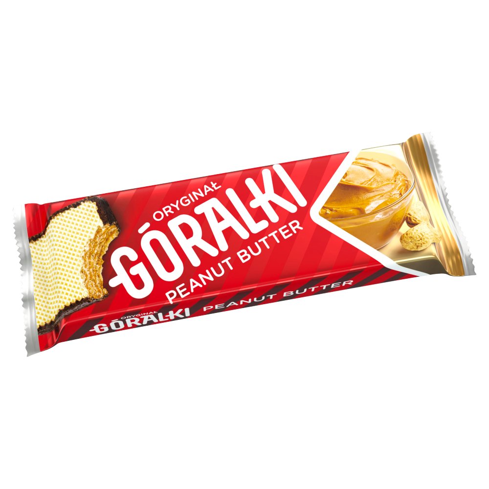 Góralki Peanut Butter Wafelek z nadzieniem w polewie kakaowej 45 g ...