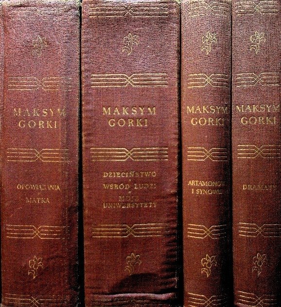 Gorki Wybór dzieł Tom I do IV - Gorki Maksym | Książka w Empik