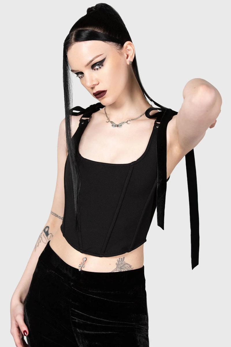 gorsetowy top KILLSTAR - FLORA-M - Inna marka | Moda Sklep EMPIK.COM