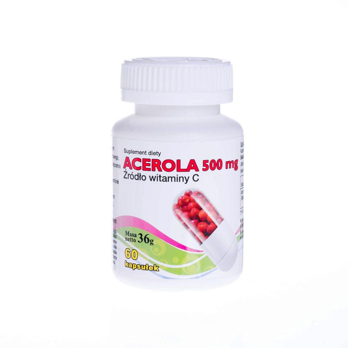 Gorvita, Acerola 500 mg, Suplement diety, 60 kaps. | Sklep EMPIK.COM