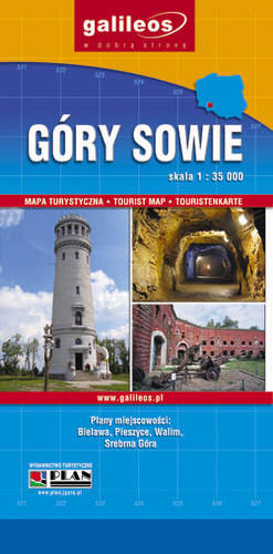Góry Sowie. Mapa 1:35 000 - Opracowanie zbiorowe | Książka w Empik