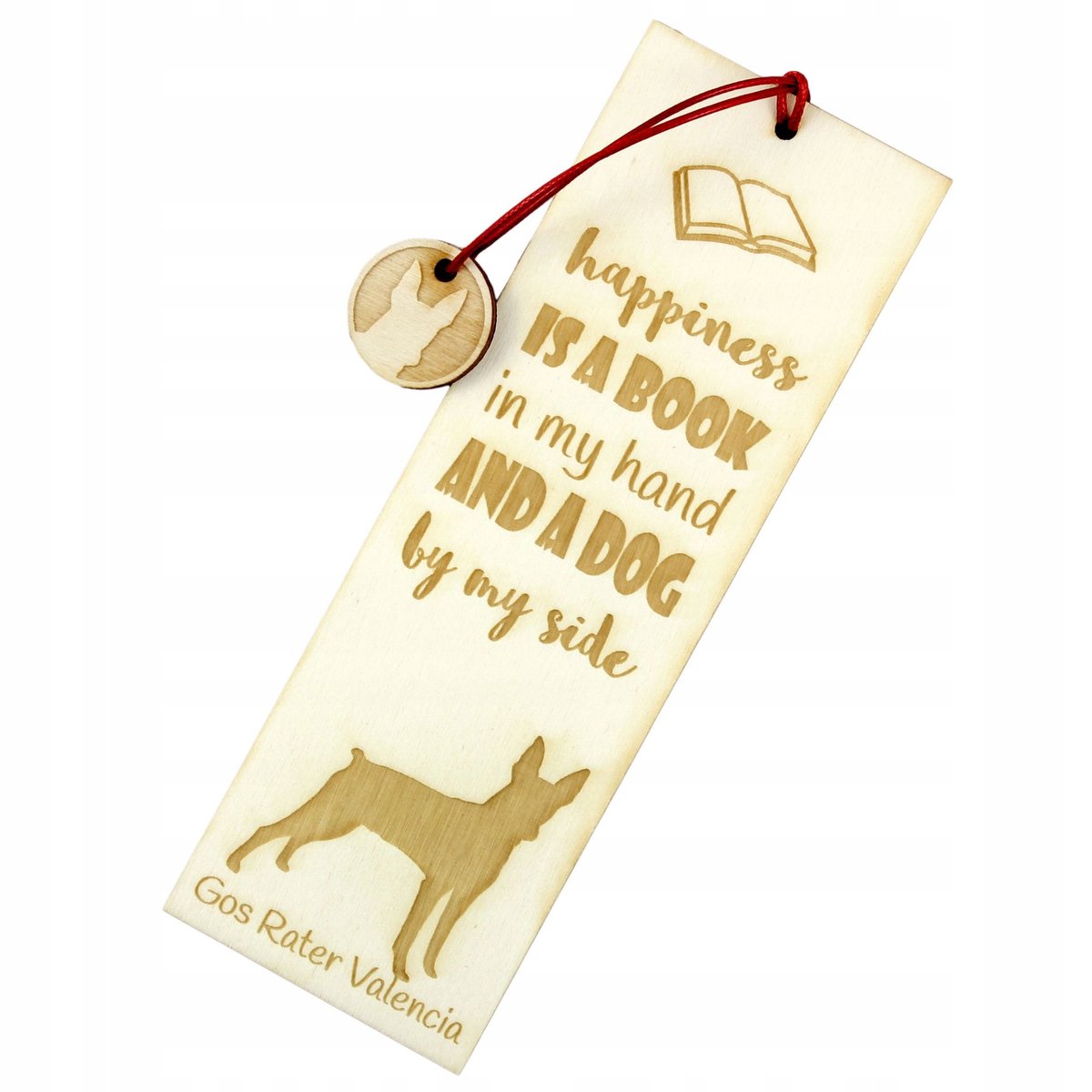 Gos Rater Valencià Zakładka do książki z grawerem - Inna marka | Sklep ...