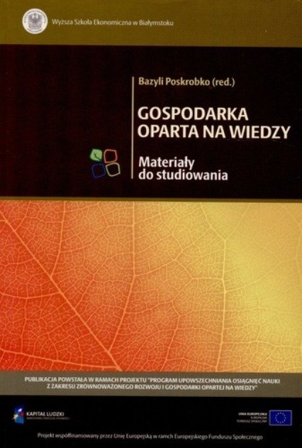 Gospodarka oparta na wiedzy - W opisie | Książka w Empik