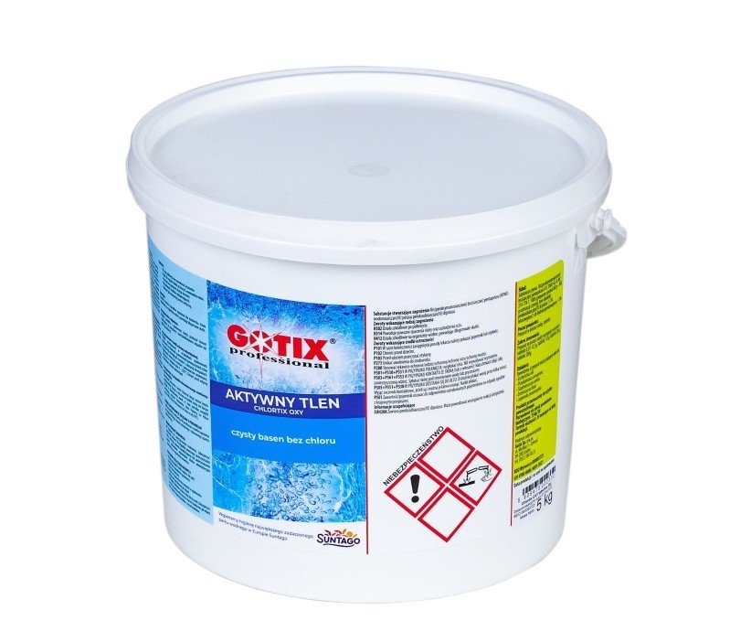 GOTIX CHLOR OXY AKTYWNY TLEN BEZCHLOROWA DEZYNFEKCJA WODY BASEN 20g 3 ...