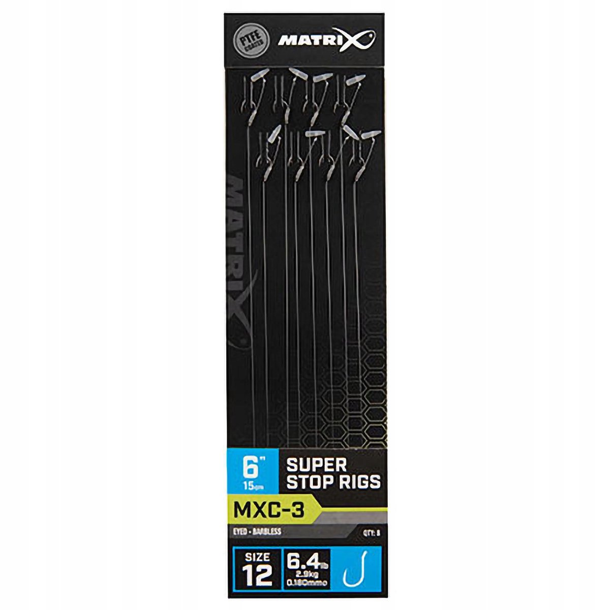 GOTOWE PRZYPONY MATRIX MXC-3 SUPER STOP RIGS 6" 15CM R. 12 - Matrix ...