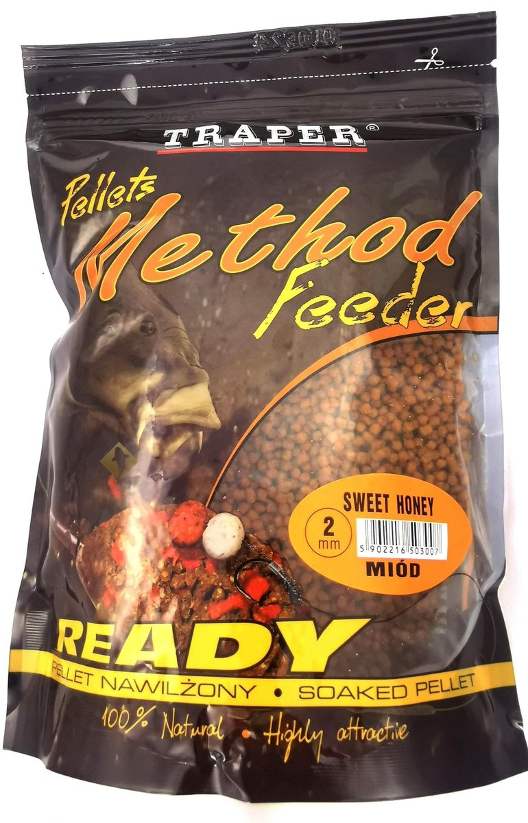 Gotowy Pellet Traper Method Feeder Ready 2mm - Miód - Traper | Sport Sklep EMPIK.COM
