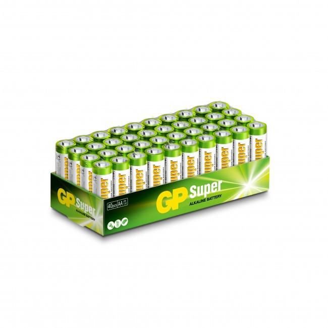 Gp Batteries Super Alkaline 15A/Lr6 - GP Batteries | Sklep EMPIK.COM Gp Batteries Super Alkaline 15A/Lr6 - GP Batteries | Sklep EMPIK.COM