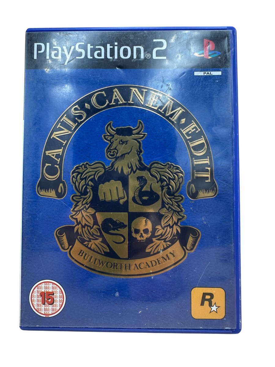 Gra Bully - Canis Canem Edit na PlayStation 2 Sony PlayStation 2 PS2 ...