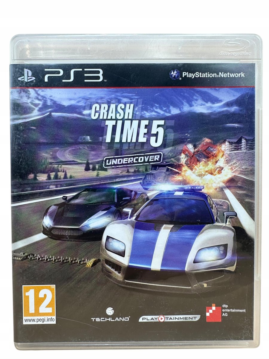 Gra CRASH TIME 5: UNDERCOVER POLSKIE WYDANIE Sony PlayStation 3 PS3 ...
