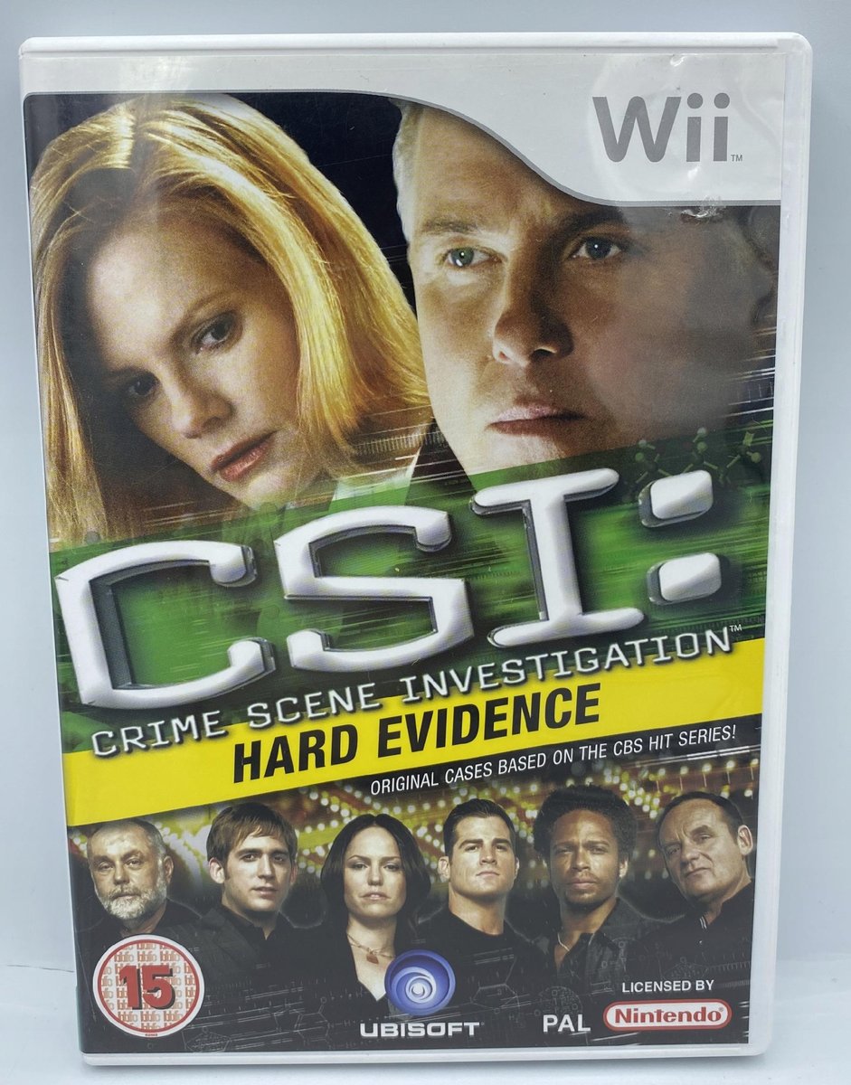 Gra CSI Hard Evidence Nintendo Wii - Digixart Entertainment | Gry i ...