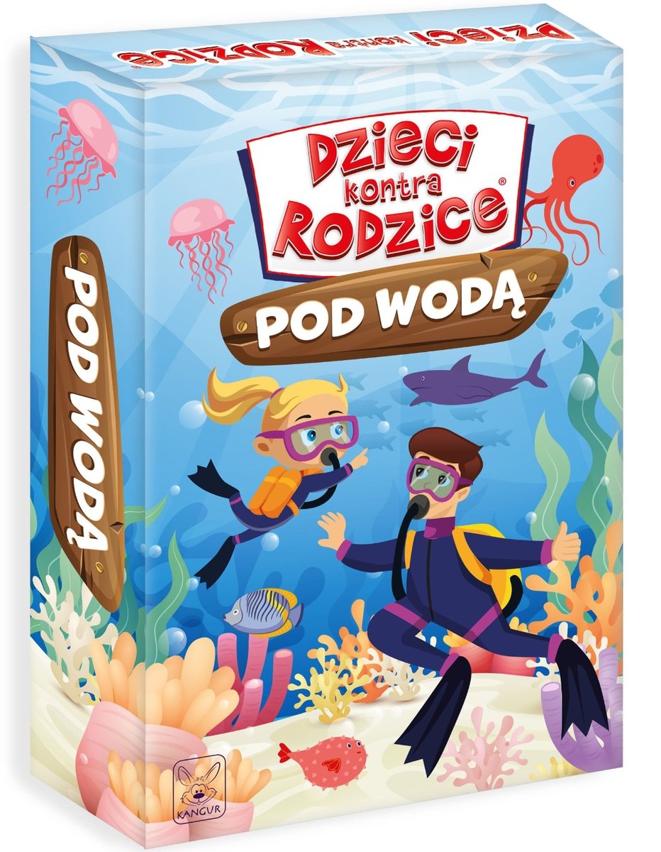 Gra Dzieci Kontra Rodzice Pod Wodą, Kangur - Kangur | Sklep EMPIK.COM