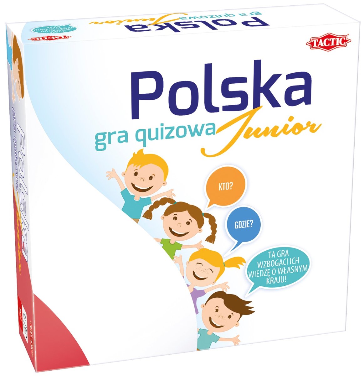 Gra edukacyjna Polska Gra quizowa Junior, Tactic - Tactic | Sklep EMPIK.COM