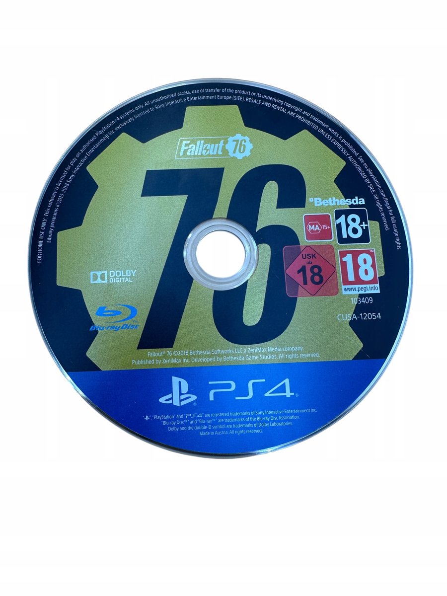 Gra Fallout 76 Sony PlayStation 4 PS4 PS5 - Bethesda | Gry i programy ...