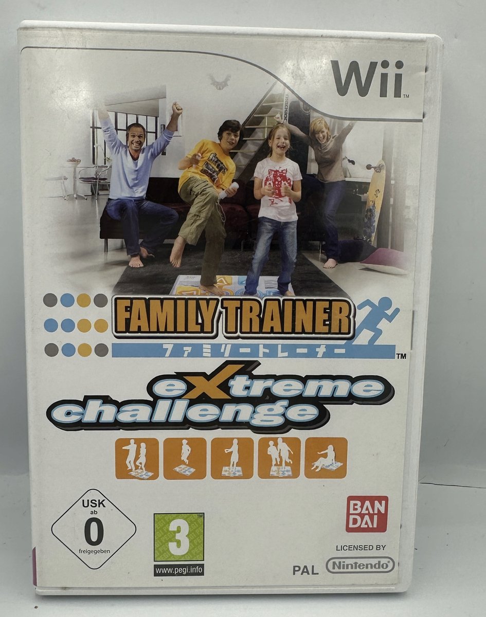 Gra Family Trainer: Extreme Challenge Nintendo Wii - PlatinumGames ...