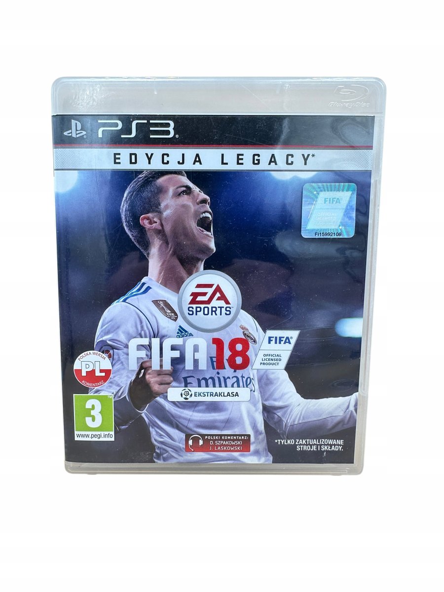 Gra FIFA 18 Edycja Legacy Sony PlayStation 3 PS3 PL - EA Sports | Gry i ...