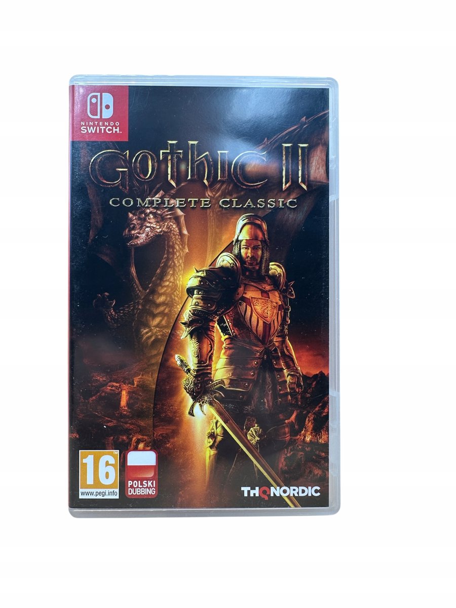 Gra GOTHIC II COMPLETE CLASSIC Nintendo Switch PL - Piranha Bytes | Gry ...