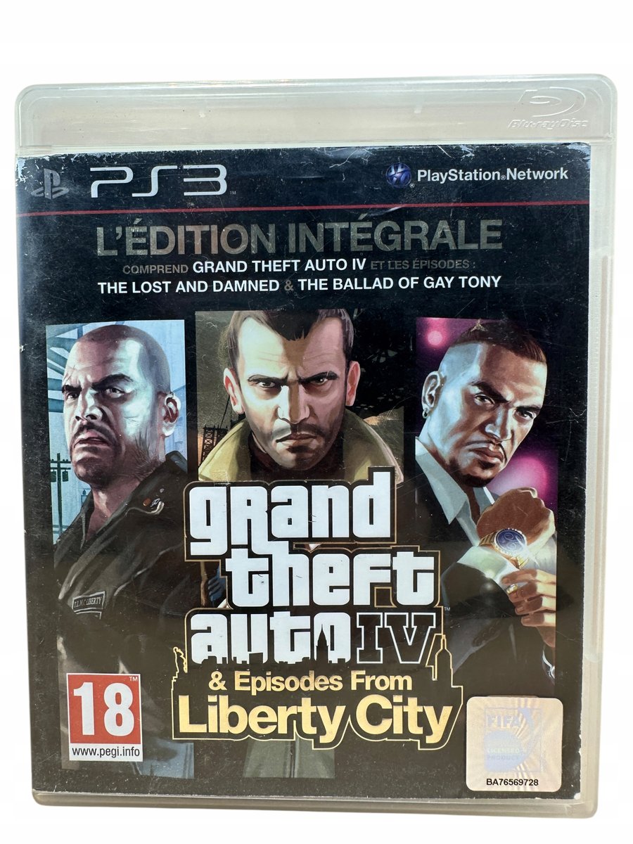 Gra GTA 4 IV Complete Edition Sony PlayStation 3 PS3 - Rockstar | Gry i ...