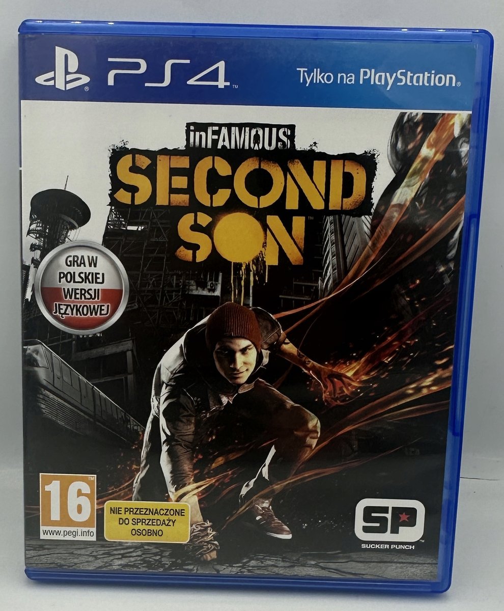 Gra InFamous: Second Son PlayStation 4 PS4 PS5 PL - Insomniac Games ...