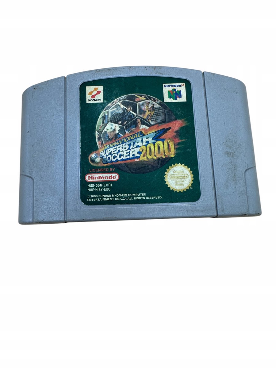 Gra International Superstar Soccer 2000 N64 Nintendo 64 - Konami | Gry ...