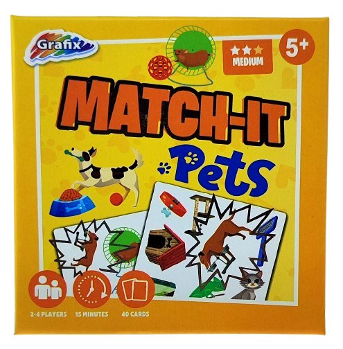 Gra karciana Match-it - Pupile. - Grafix | Sklep EMPIK.COM