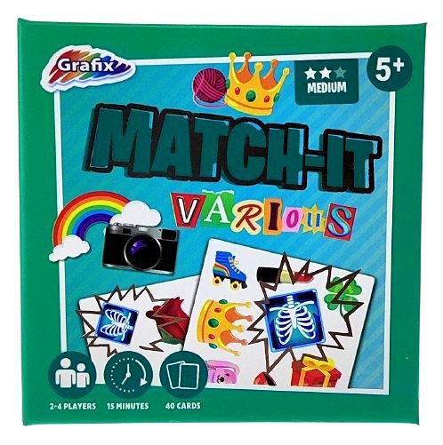 Gra karciana Match-it - Various. - Grafix | Sklep EMPIK.COM