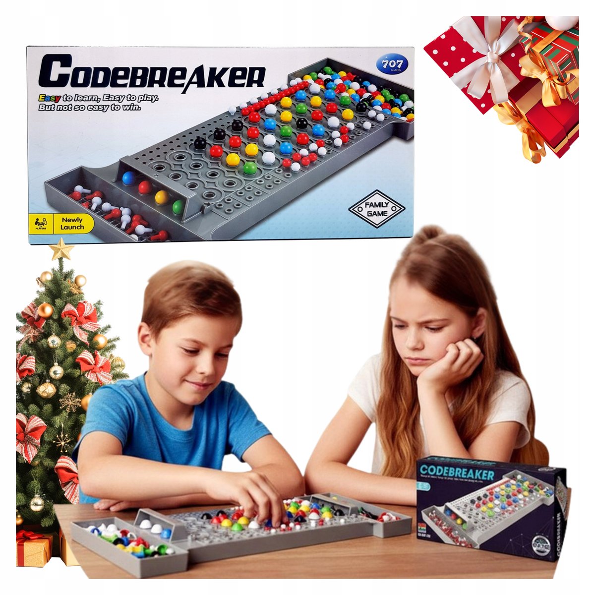 GRA LOGICZNA ŁAMACZ KODÓW MASTER MIND DLA DZIECI I DOROSŁYCH ...