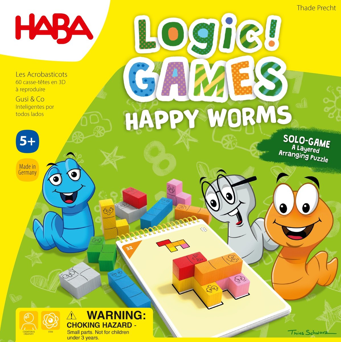 Gra logiczna Logic! GAMES - Fredek i spółka, Haba - Haba | Sklep EMPIK.COM