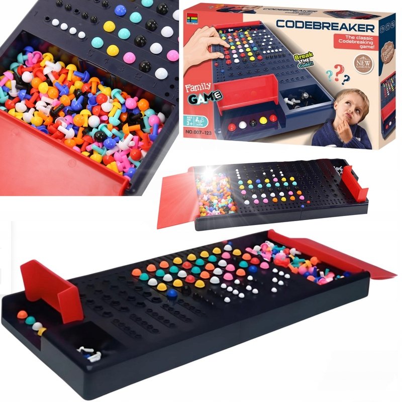 GRA LOGICZNA MASTERMIND ŁAMACZ KODÓW CODEBREAKER GRA EDUKACYJNA ...