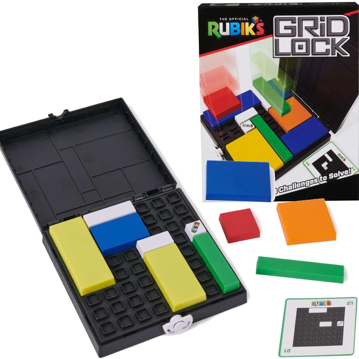 Gra logiczna Rubik's Grid Lock - Spin Master | Sklep EMPIK.COM
