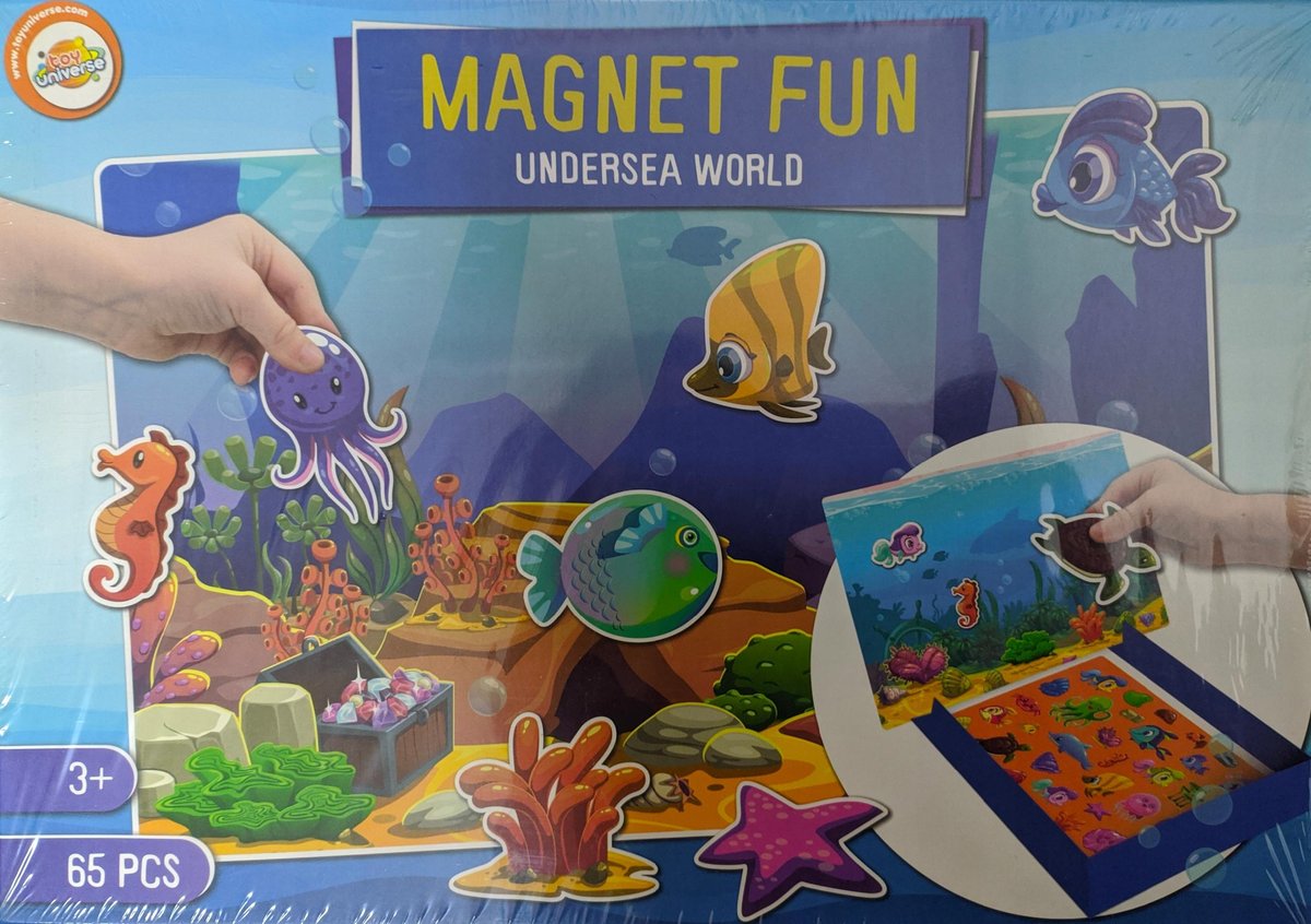Gra Magnetyczna Podwodny Świat Układanka Magnesy - Inna marka | Sklep EMPIK.COM