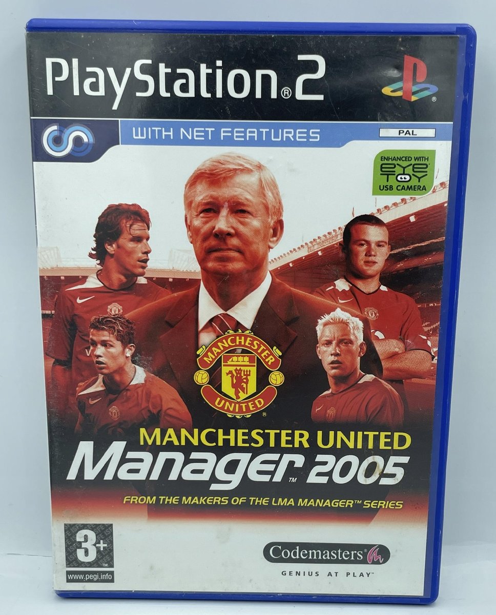 Gra Manchester United Manager 2005 PlayStation 2 PS2 - Planet Alpha ...