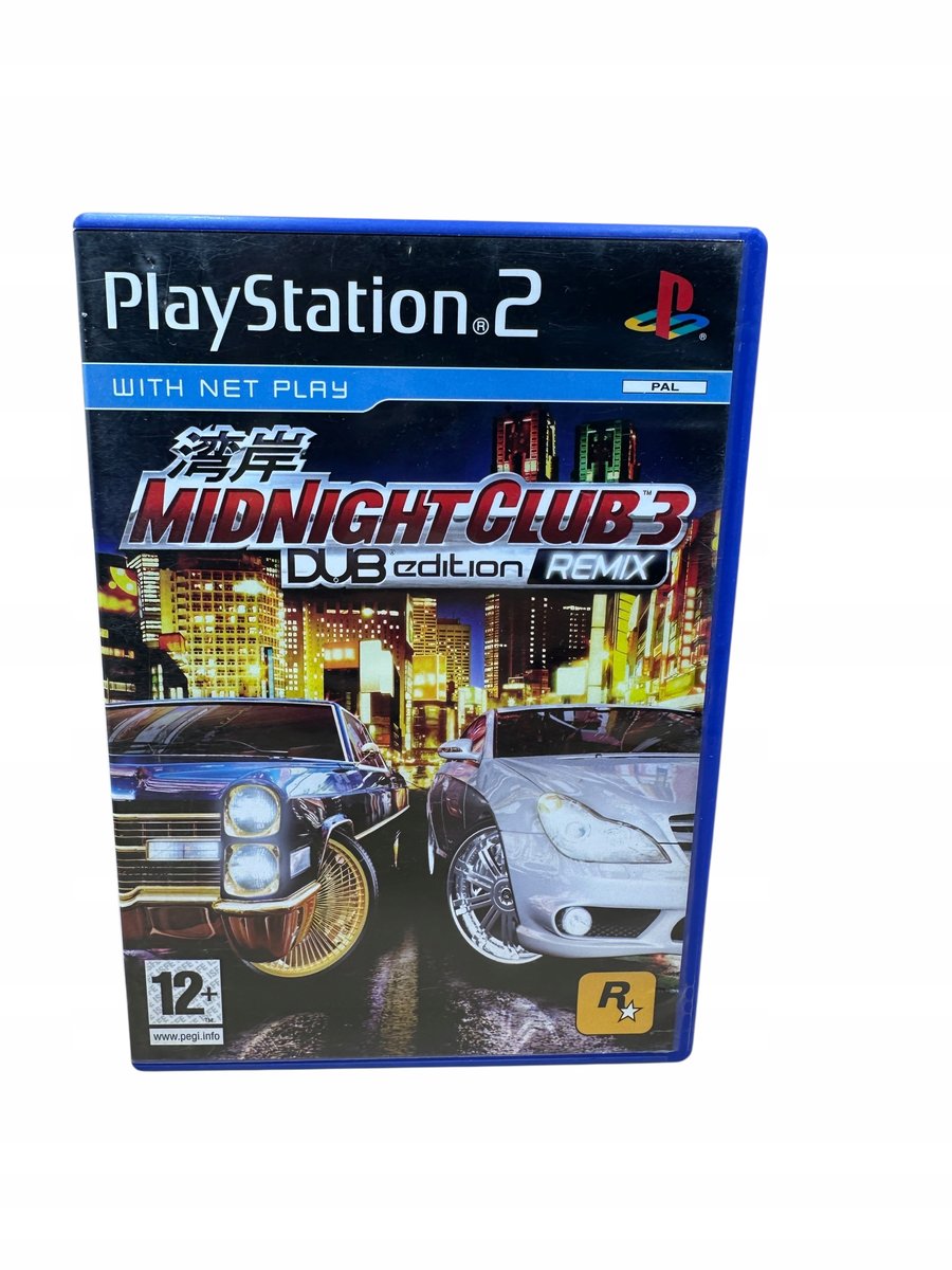 Gra Midnight Club 3 DUB Edition Remix PS2 PlayStation 2 - Rockstar ...