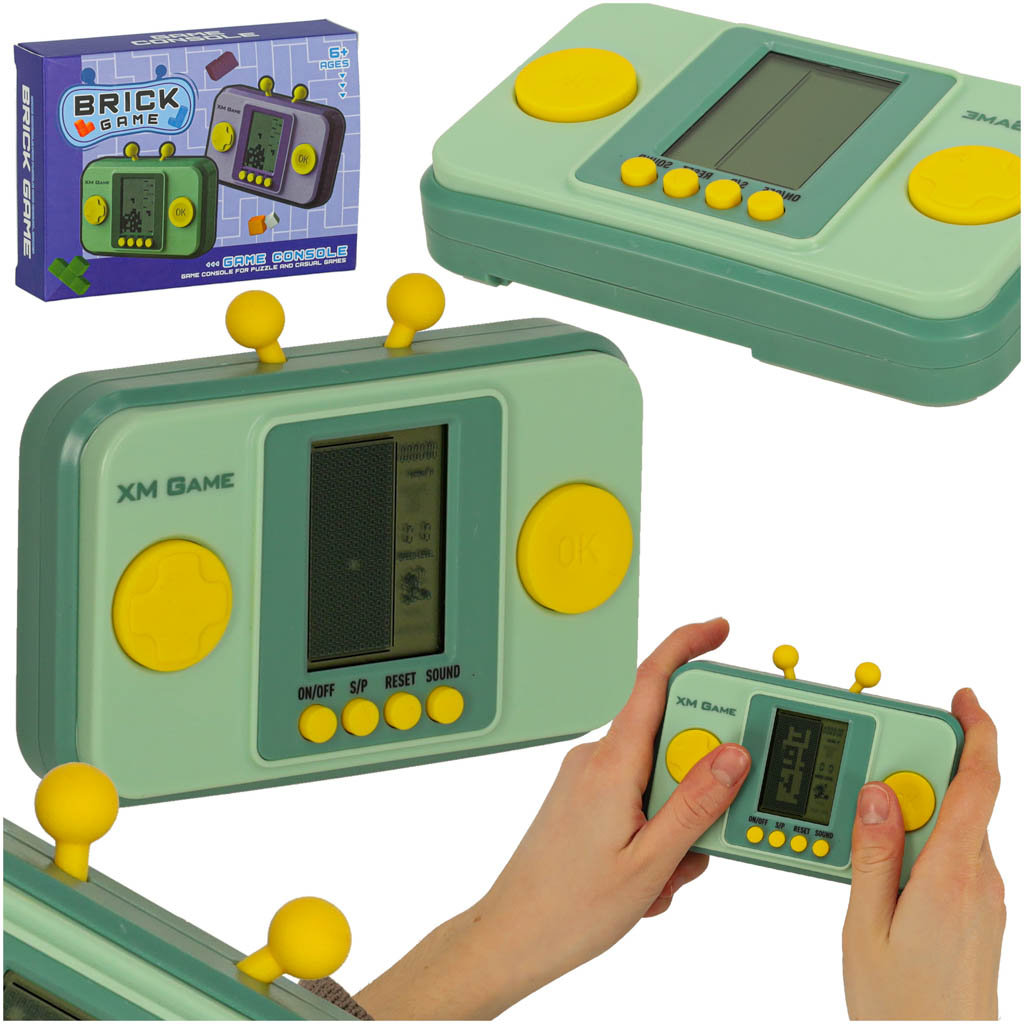 Gra Mini Konsola Przenośna do Gier Dla Dzieci Zręcznościowa Pad Retro ...