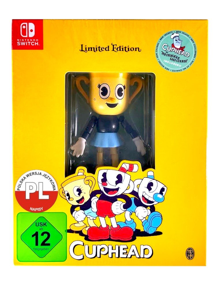 Gra Nintendo Switch Cuphead Limited Edition / DE - StudioMDHR | Gry i ...