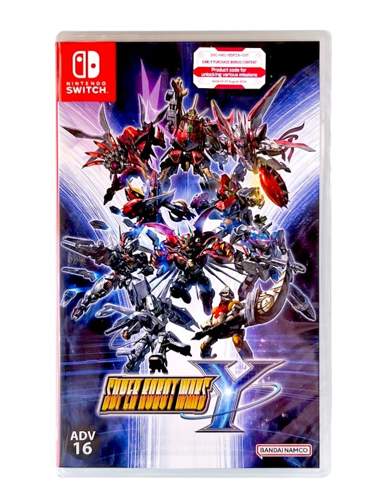 Gra Nintendo Switch Super Robot Wars Y / Import - Bandai Namco ...