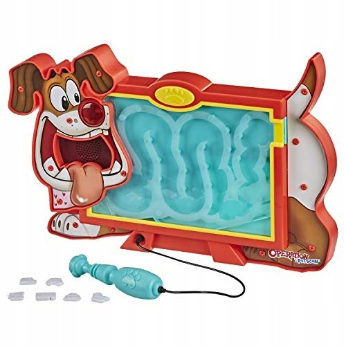 Gra Operacja Pies Zabawa Doktor Weterynarz Zręcznościowa Hasbro Pet ...
