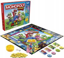 GRA PLANSZOWA MONOPOLY JUNIOR SUPER MARIO 5+ DE - Hasbro | Sklep EMPIK.COM