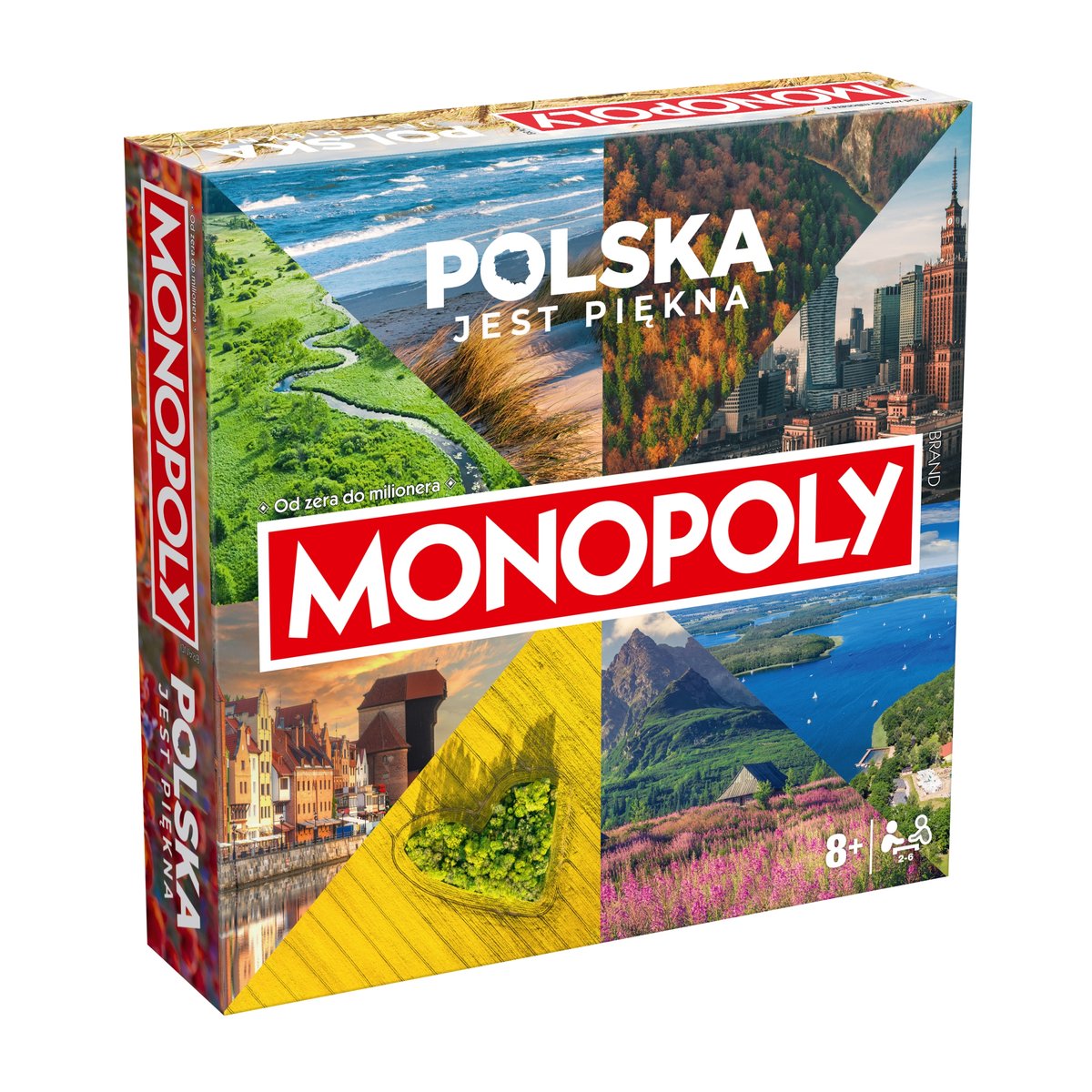 Gra planszowa Monopoly Polska jest piękna edycja kwadratowa Hasbro ...
