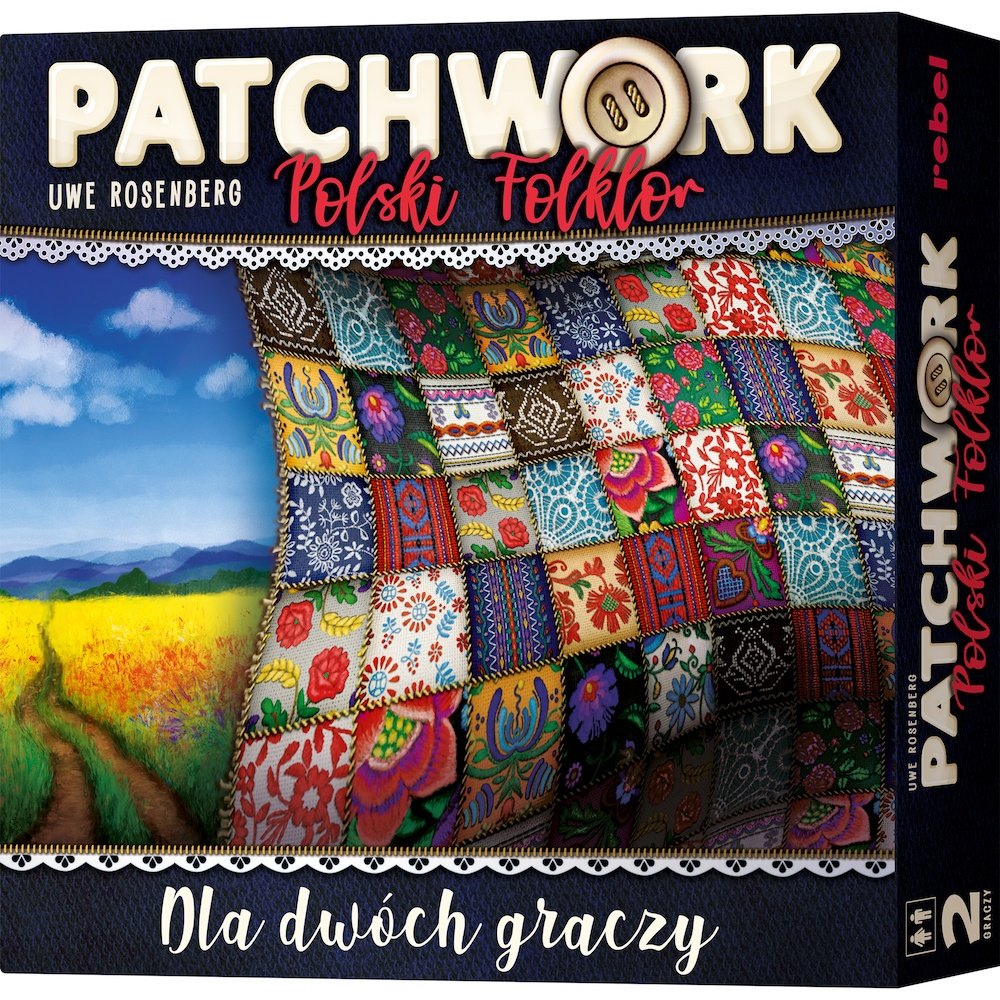 Gra planszowa Patchwork: Polski folklor, Rebel - Rebel | Sklep EMPIK.COM