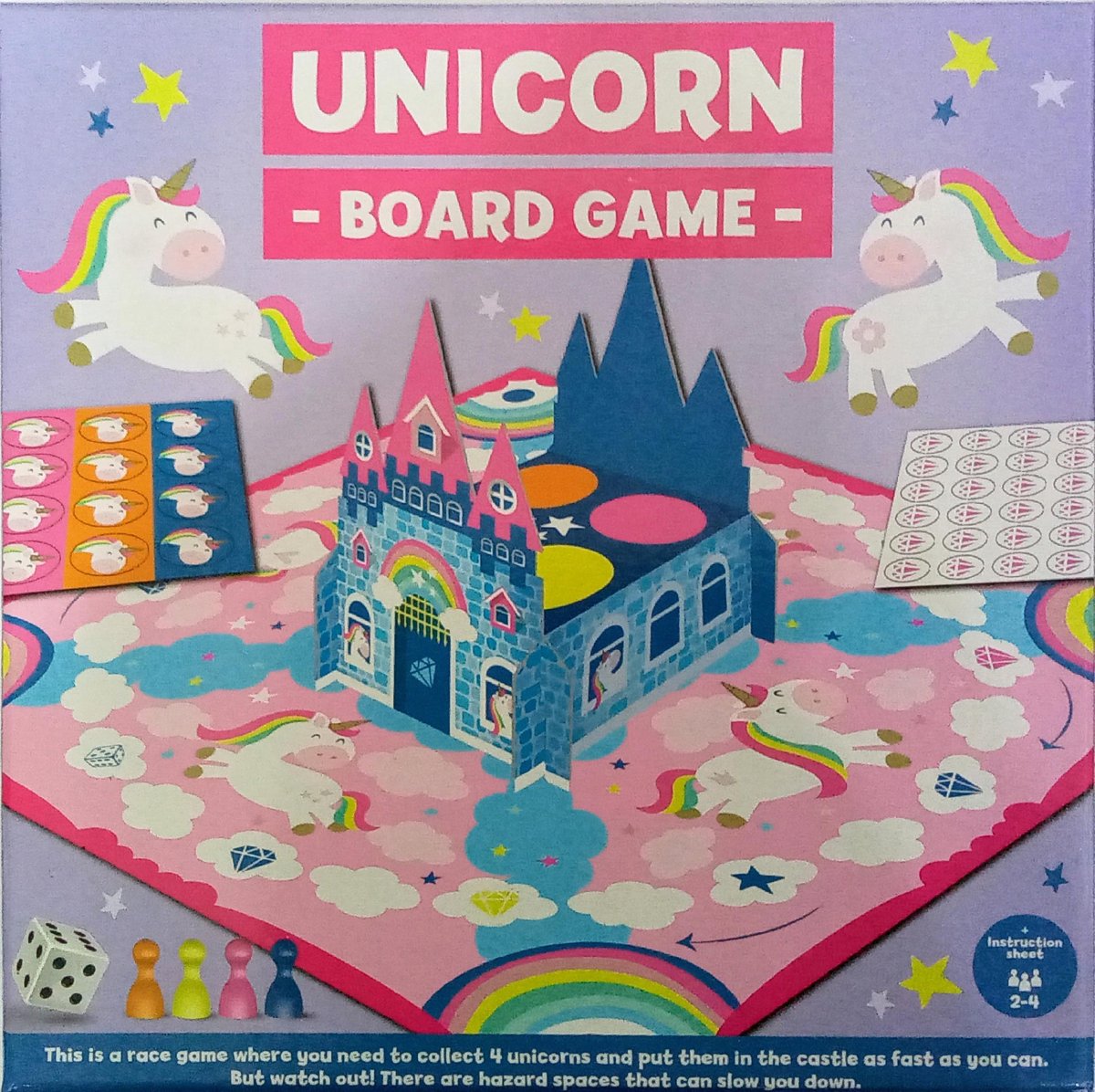 Gra Planszowa Toy Universe Wyścigi Jednorożec (B4441) - Inna marka ...