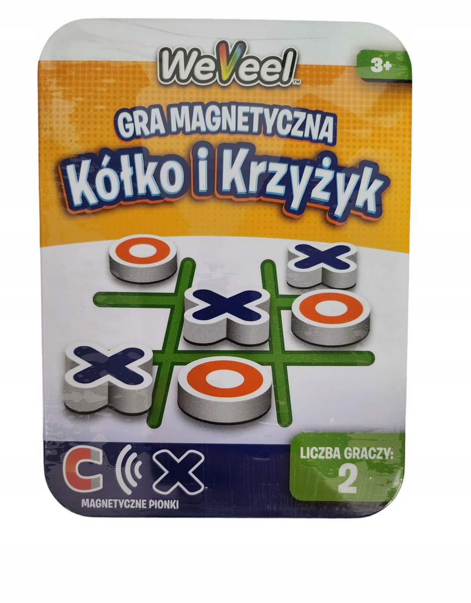 Gra planszowa WEVEEL KÓŁKO I KRZYŻYK GRA MAGNETYCZNA - JOINCO | Sklep EMPIK.COM